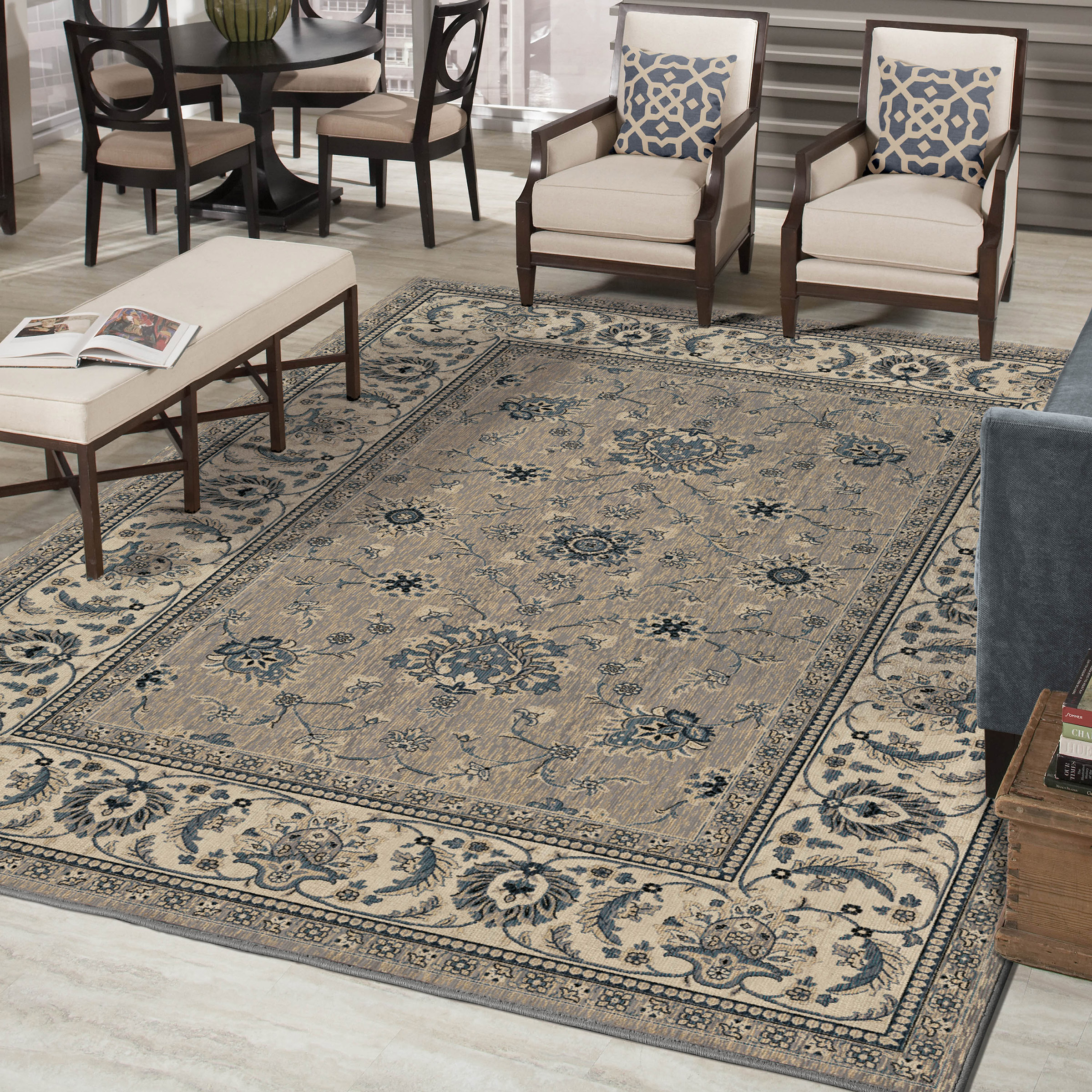 Orian Rugs Townbridge Grey Indoor Area Rug | Costco