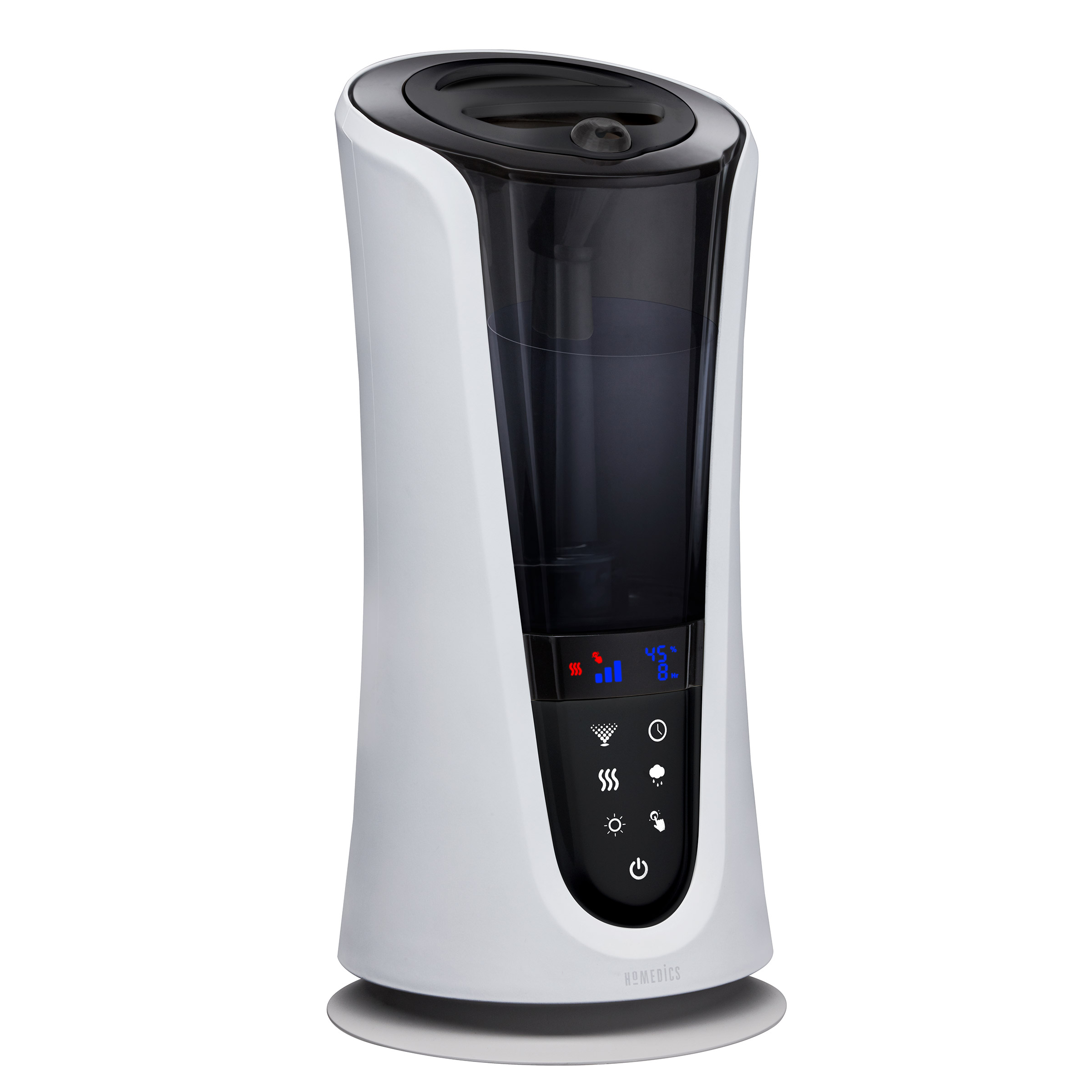 Homedics TotalComfort Deluxe Ultrasonic Warm or Cool Mist Humidifier ...