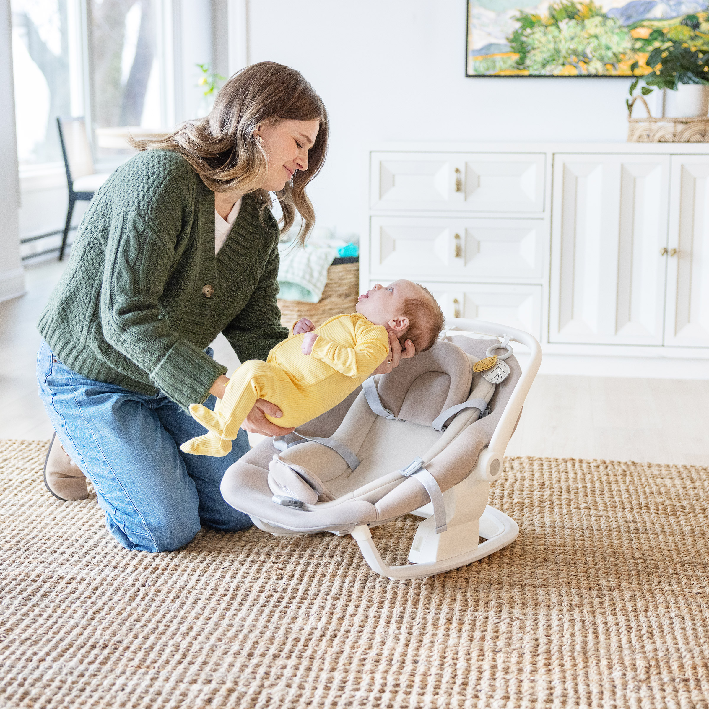 Joie Ancho Wind-up 2-in-1 Swing & Rocker | Costco
