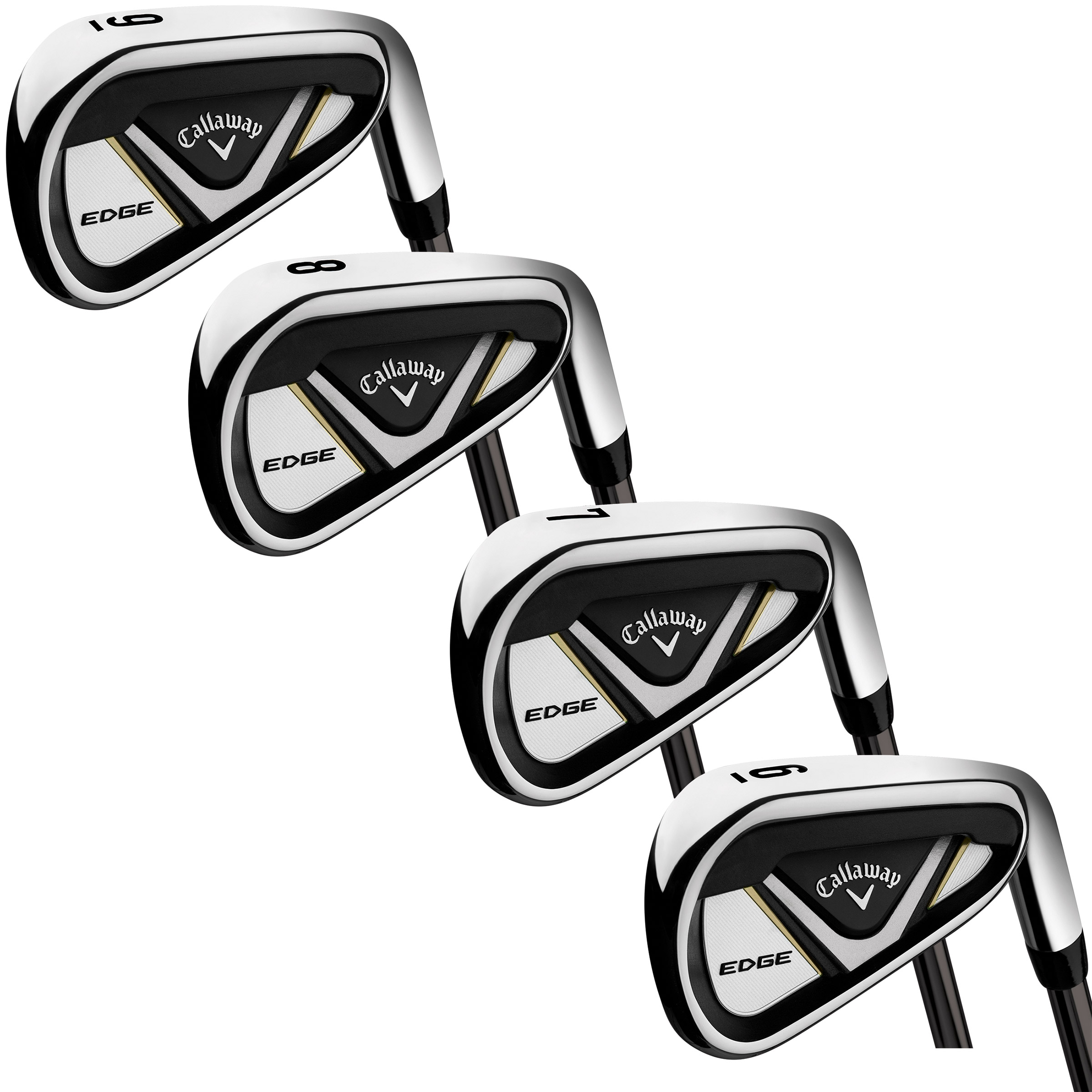 Callaway Edge 10-piece Women's Golf Club Set, Right Handed - Graphite ...