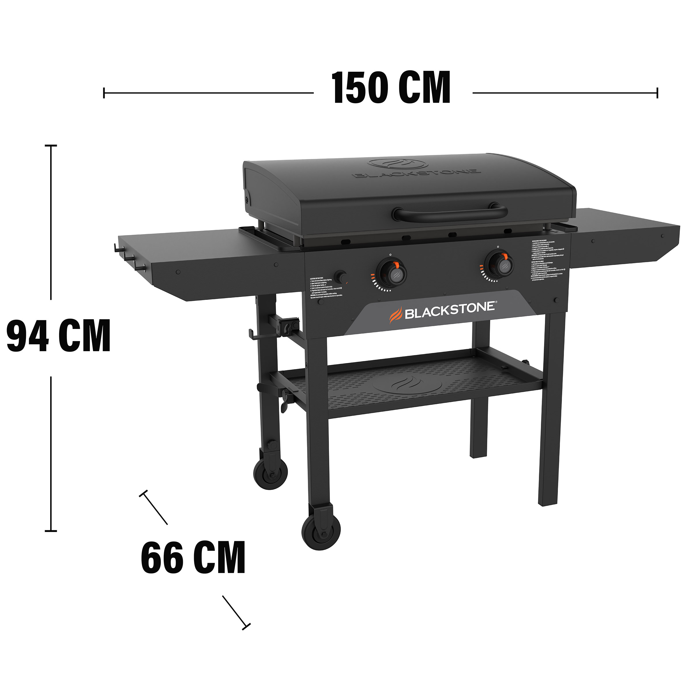 Blackstone 28" Omnivore Griddle with Hood and Soft Cover | Costco