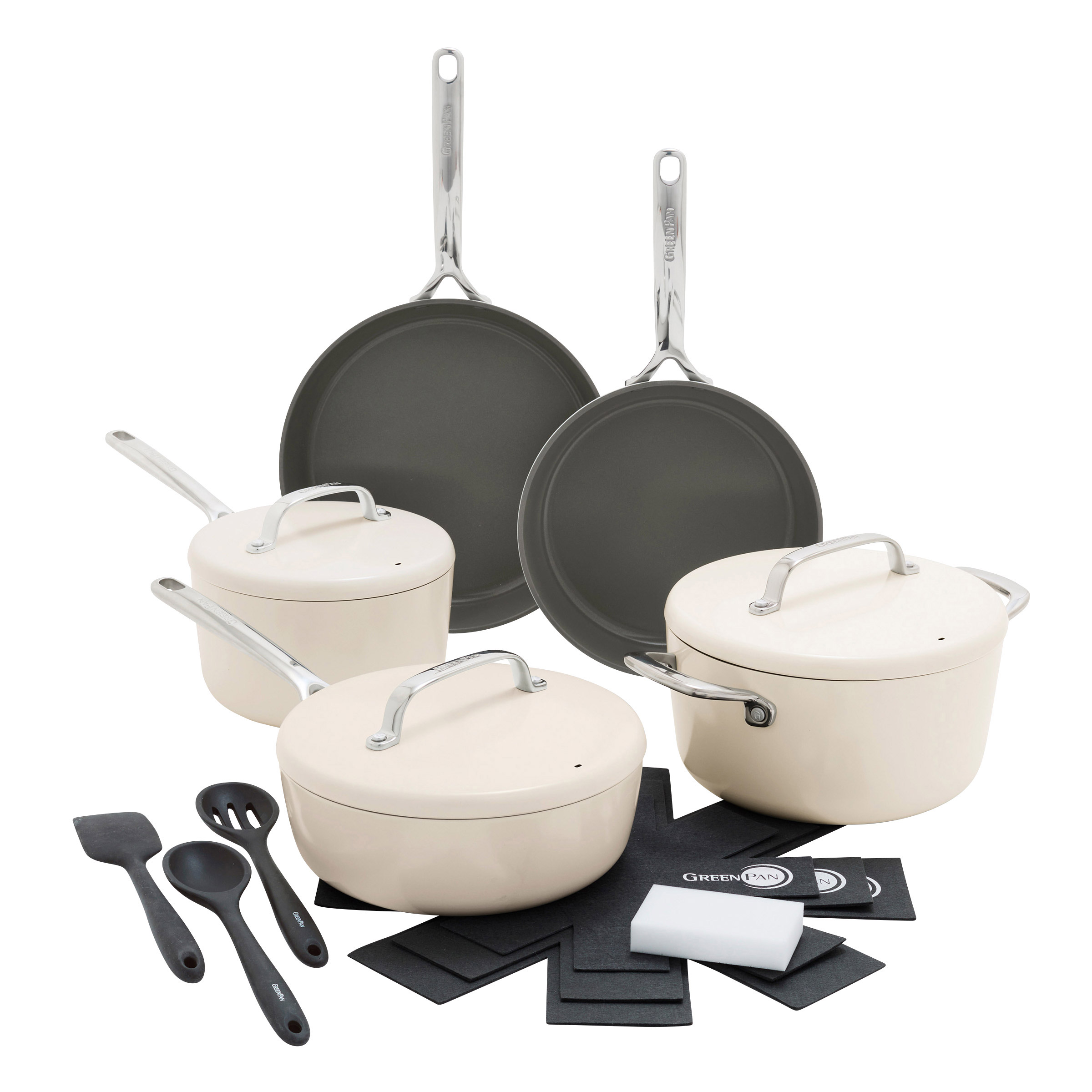 GreenPan GP5 Hard Anodized 11-piece Cookware Set | Costco