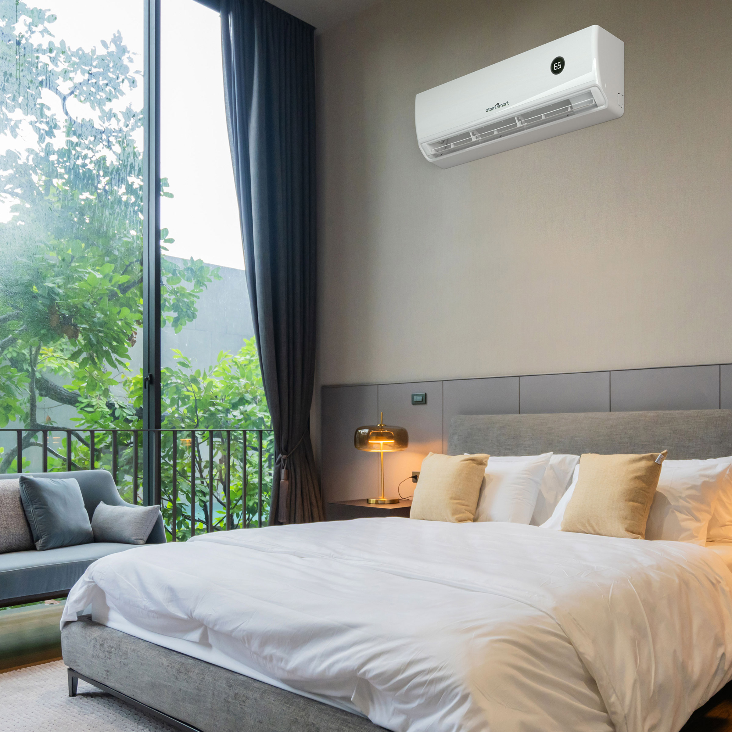 Atomi Smart 18K BTU Tempestas Smart Air Conditioner + Heater | Costco