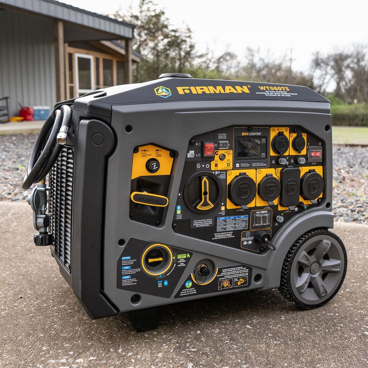 Firman Tri Fuel Inverter Portable Generator 7500W Starting / 6000W ...