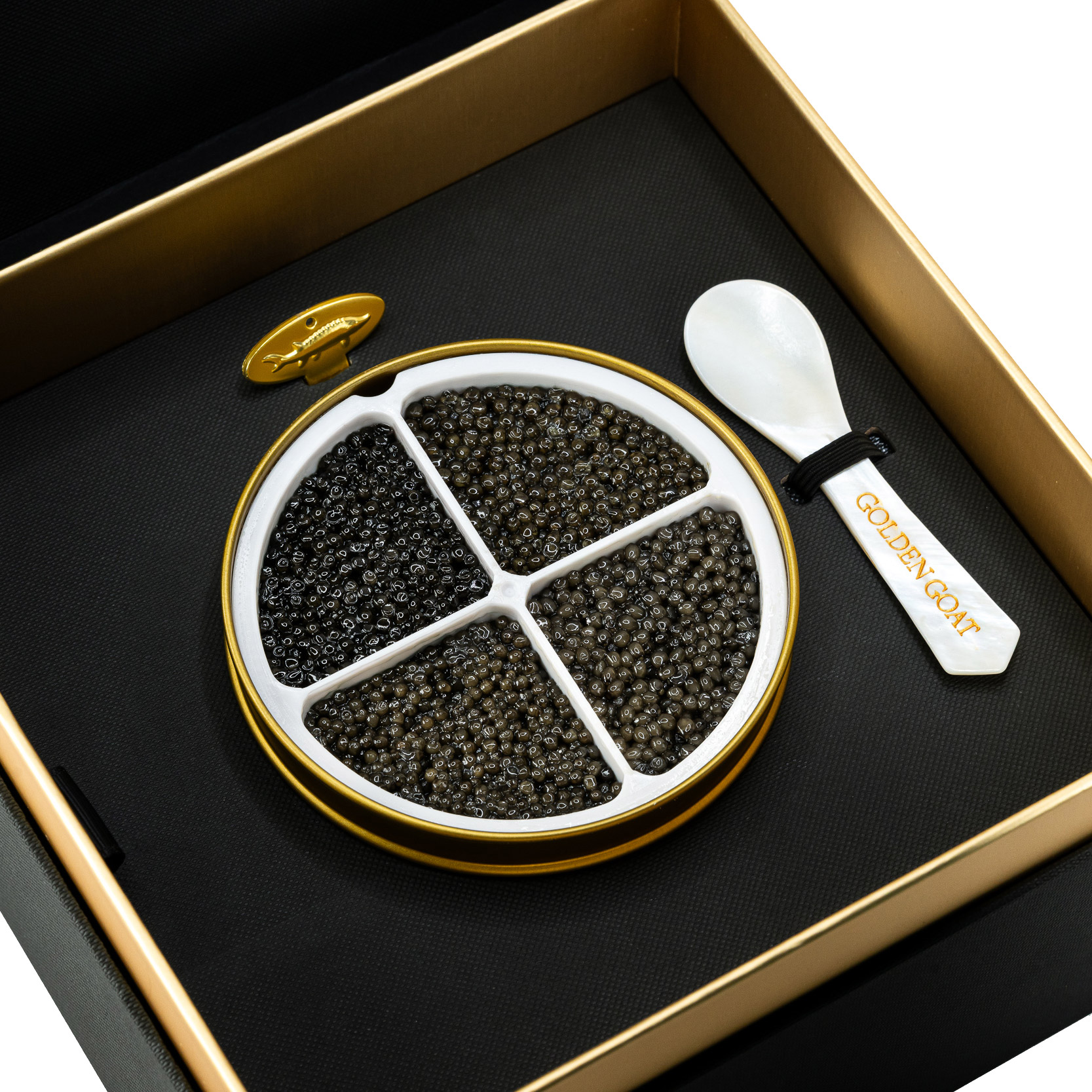 Golden Goat Caviar Prestige Collection Tasting Gift Tin 4.9oz | Costco
