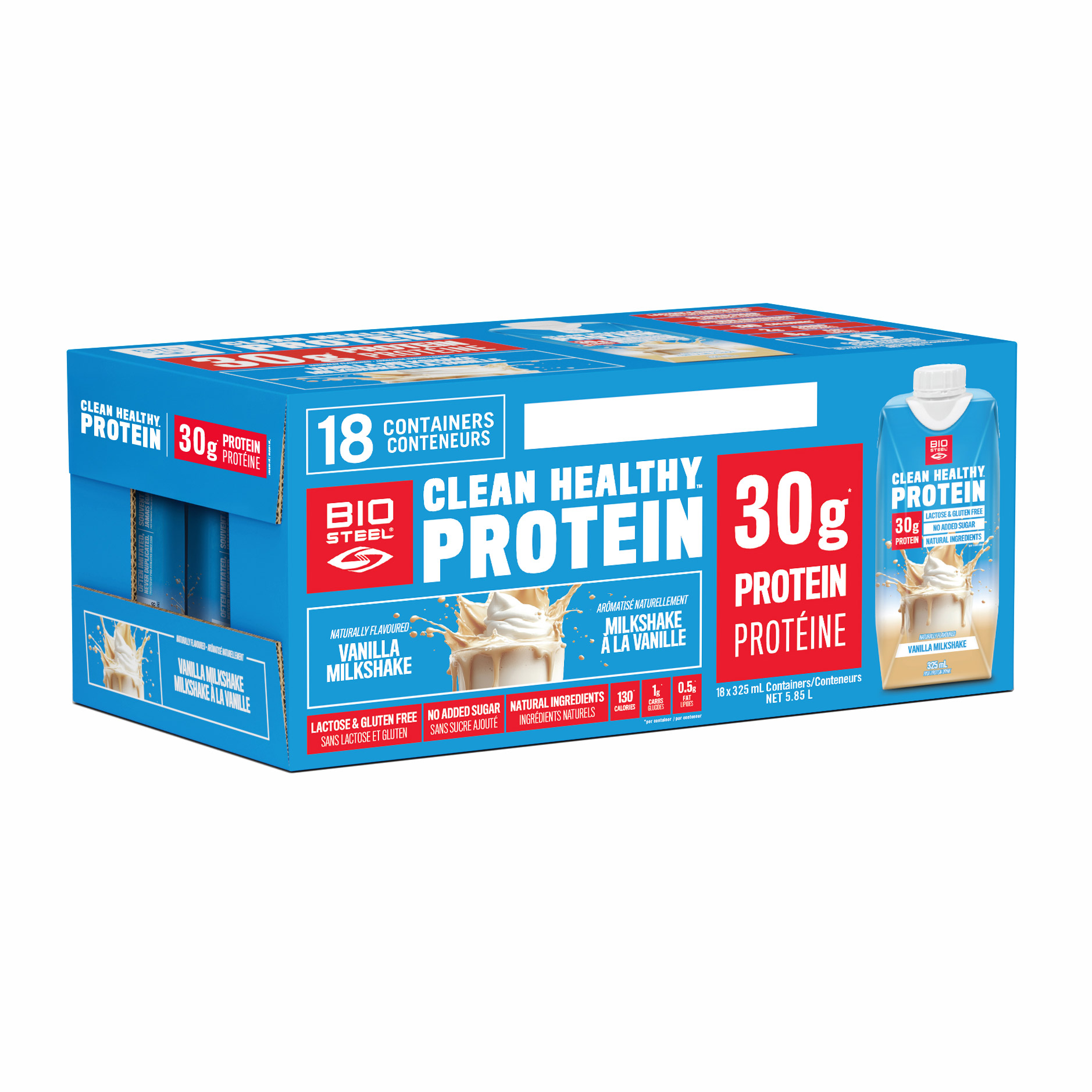 Biosteel Protein Shake, Vanilla, 18 x 325 mL | Costco