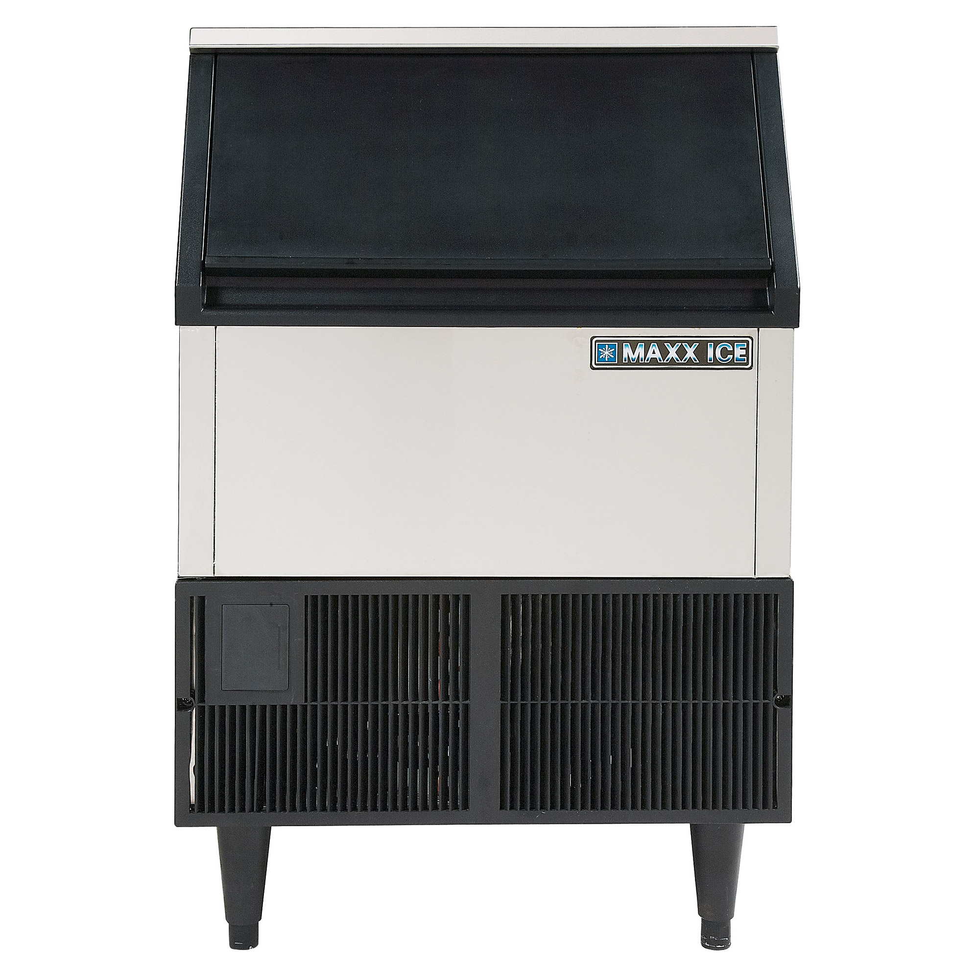 Maxx Ice 113 kg 250 lb. Commercial Freestanding or Undercounter Clear ...