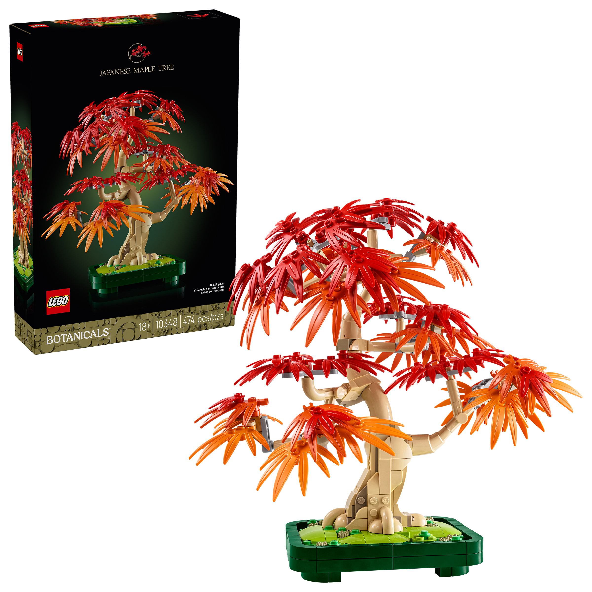 LEGO Botanicals Japanese Red Maple Bonsai Tree 10348 | Costco