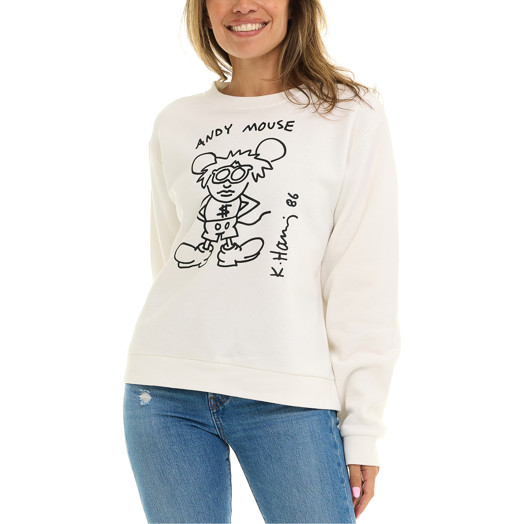Keith Haring Women's Crewneck Sweatshirt | Costco