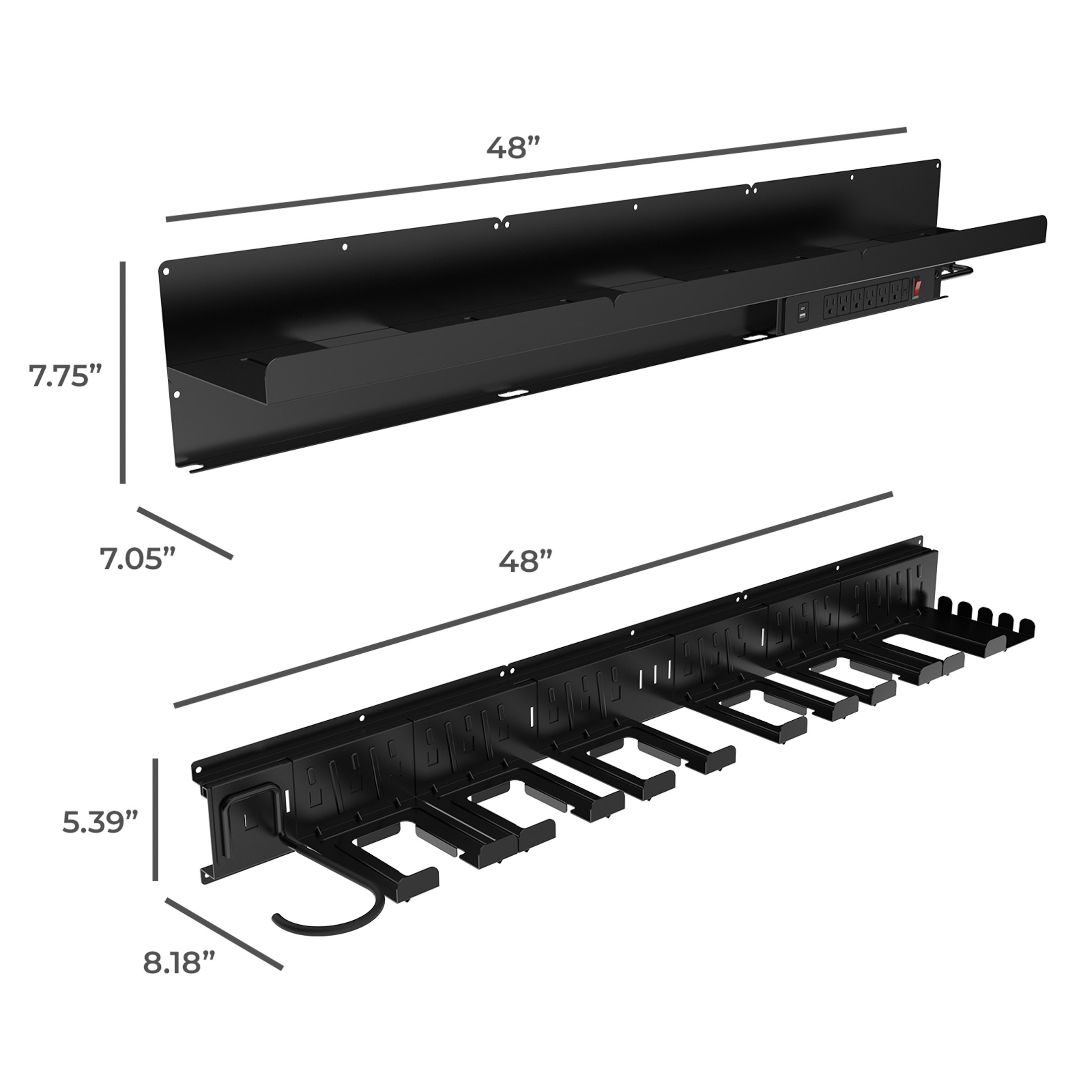 Permasteel 14-piece Wall Storage System | Costco