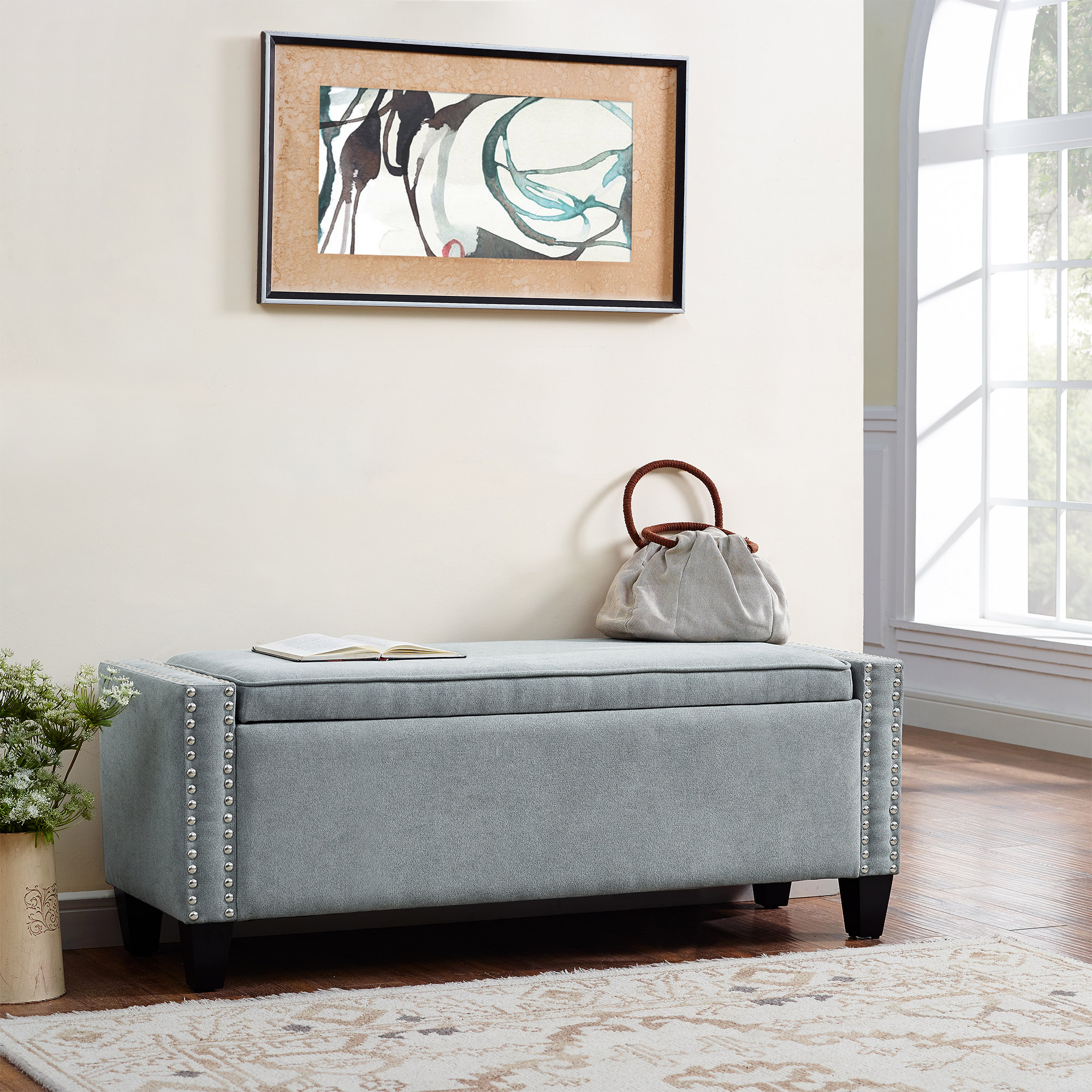 Kirkland Espresso Storage Bench