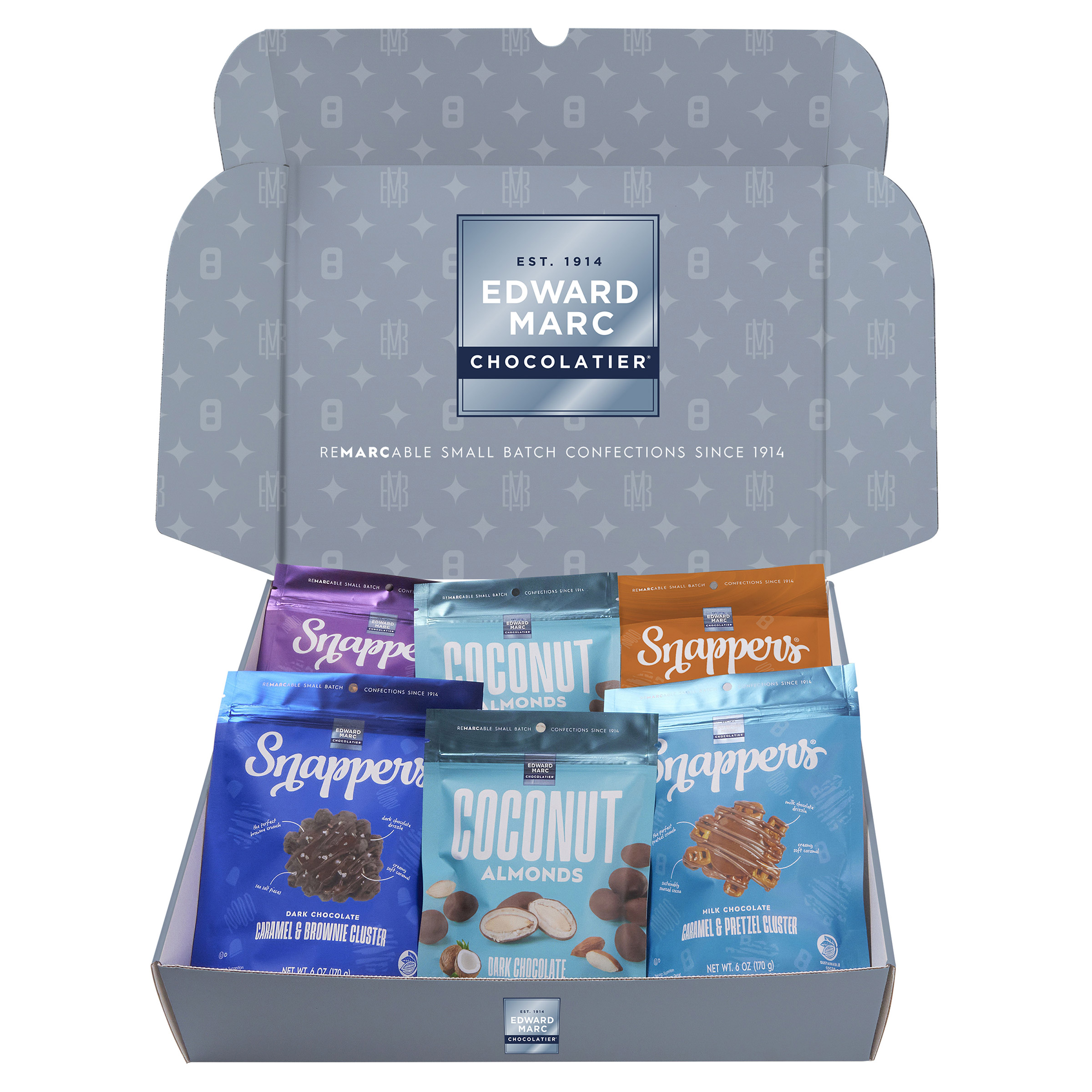 Edward Marc Chocolatier Gift Box, 35 oz. Total | Costco