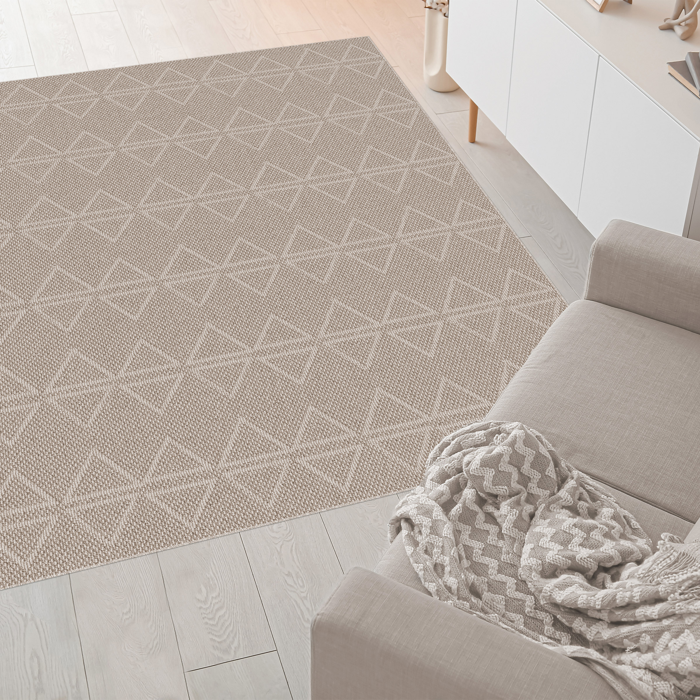 Lyon Rug by Baldosa, Beige Shore, 4’ x 6’ | Costco