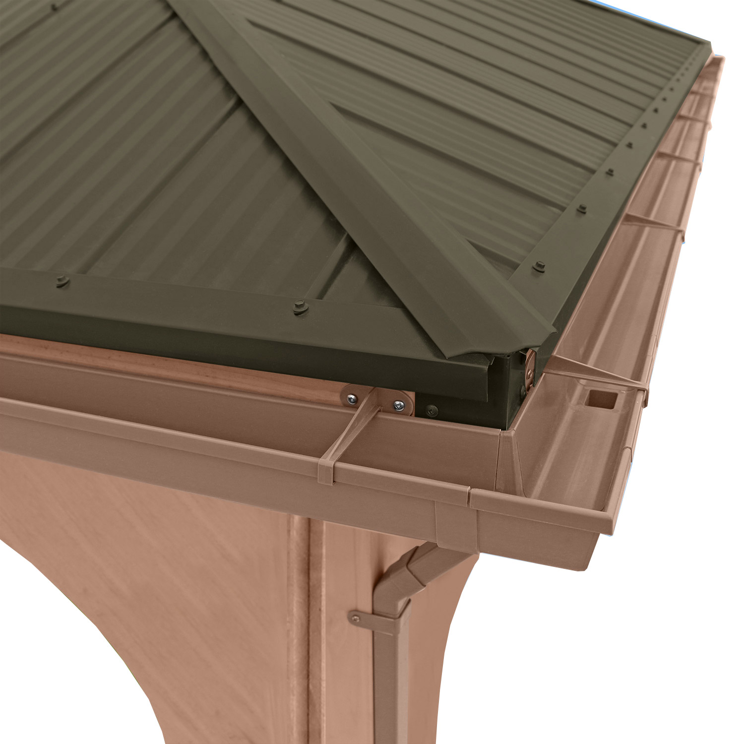 Yardistry Gazebo Gutters System | Costco