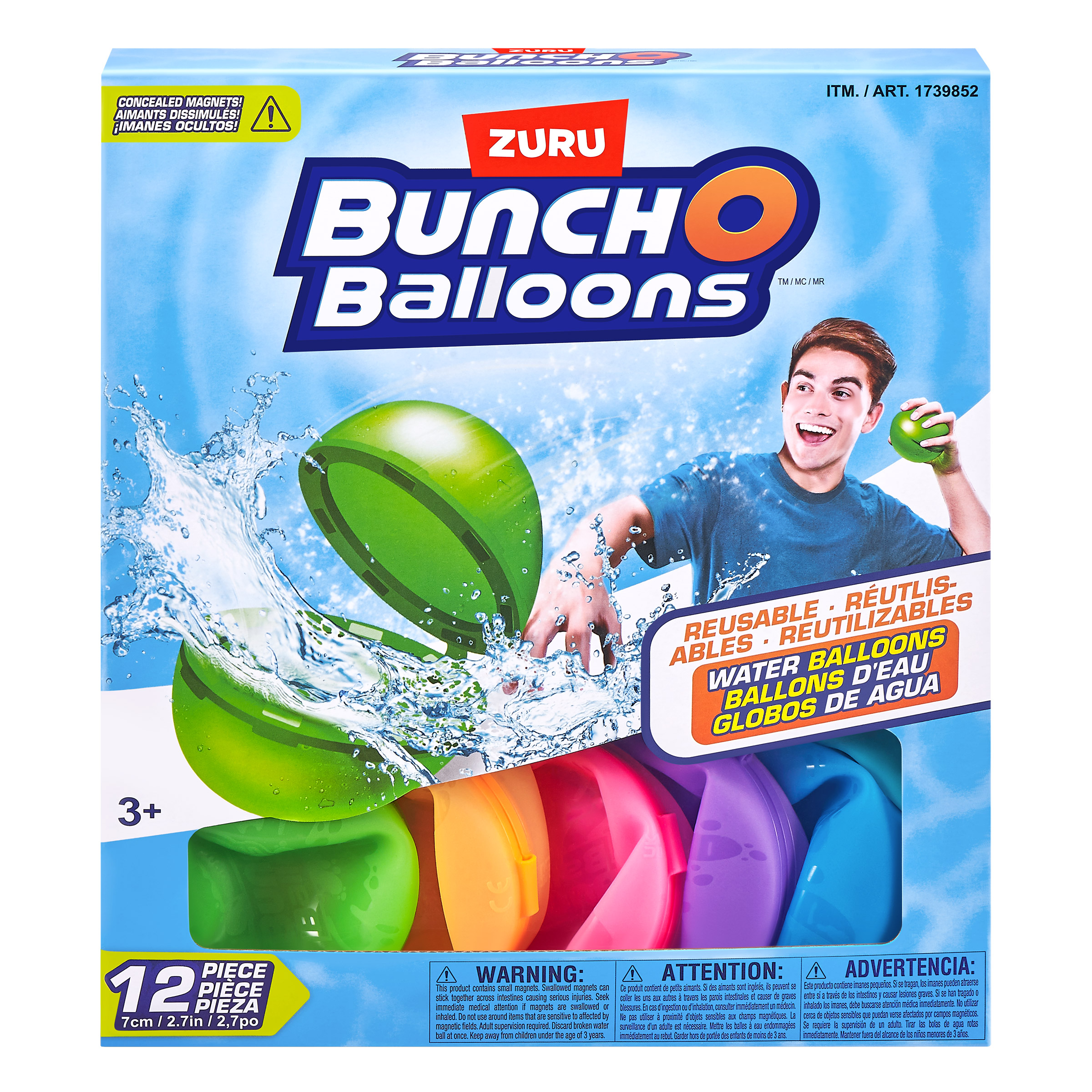Zuru - Bunch O Balloons Reusable Water Balloons, 12 Pack | Costco