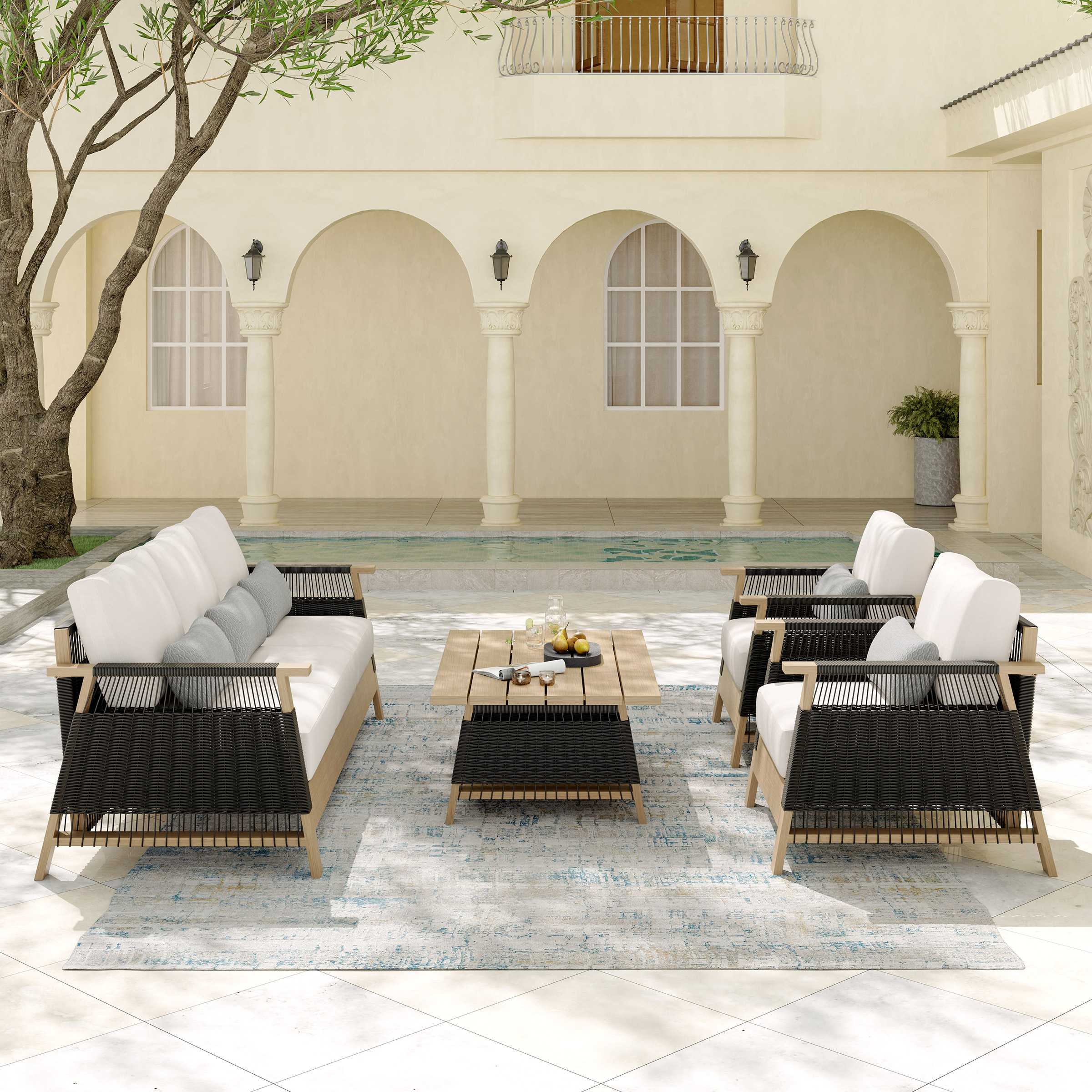 Sirio Maia 4-piece Outdoor Patio Seating Set | Costco