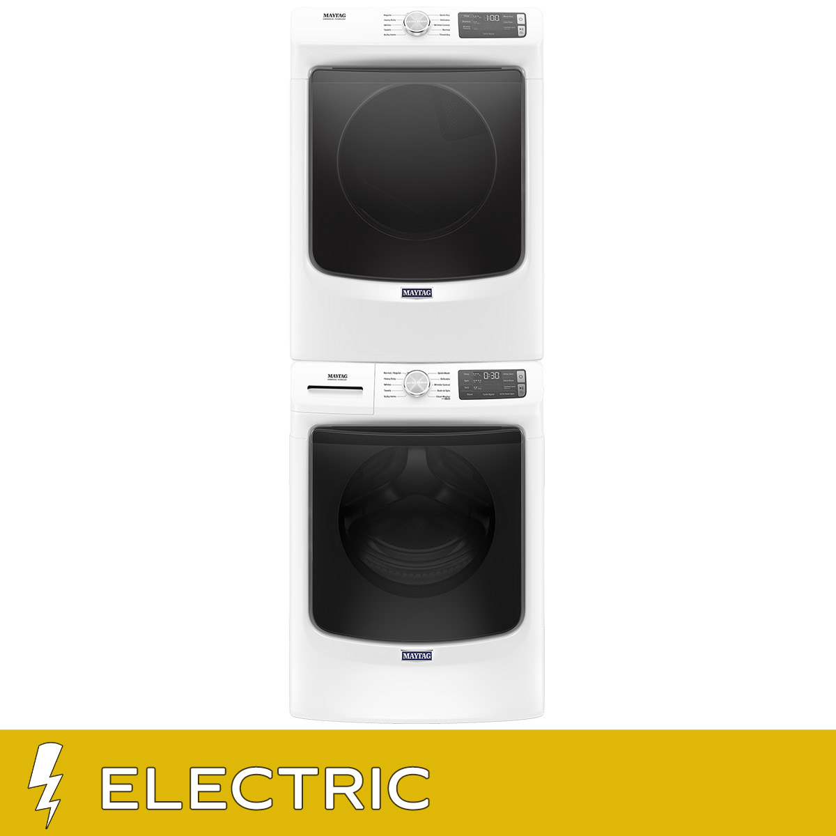Maytag Laundry Bundle 5.2 cu ft. Front Load Washer and 7.3 cu ft ...