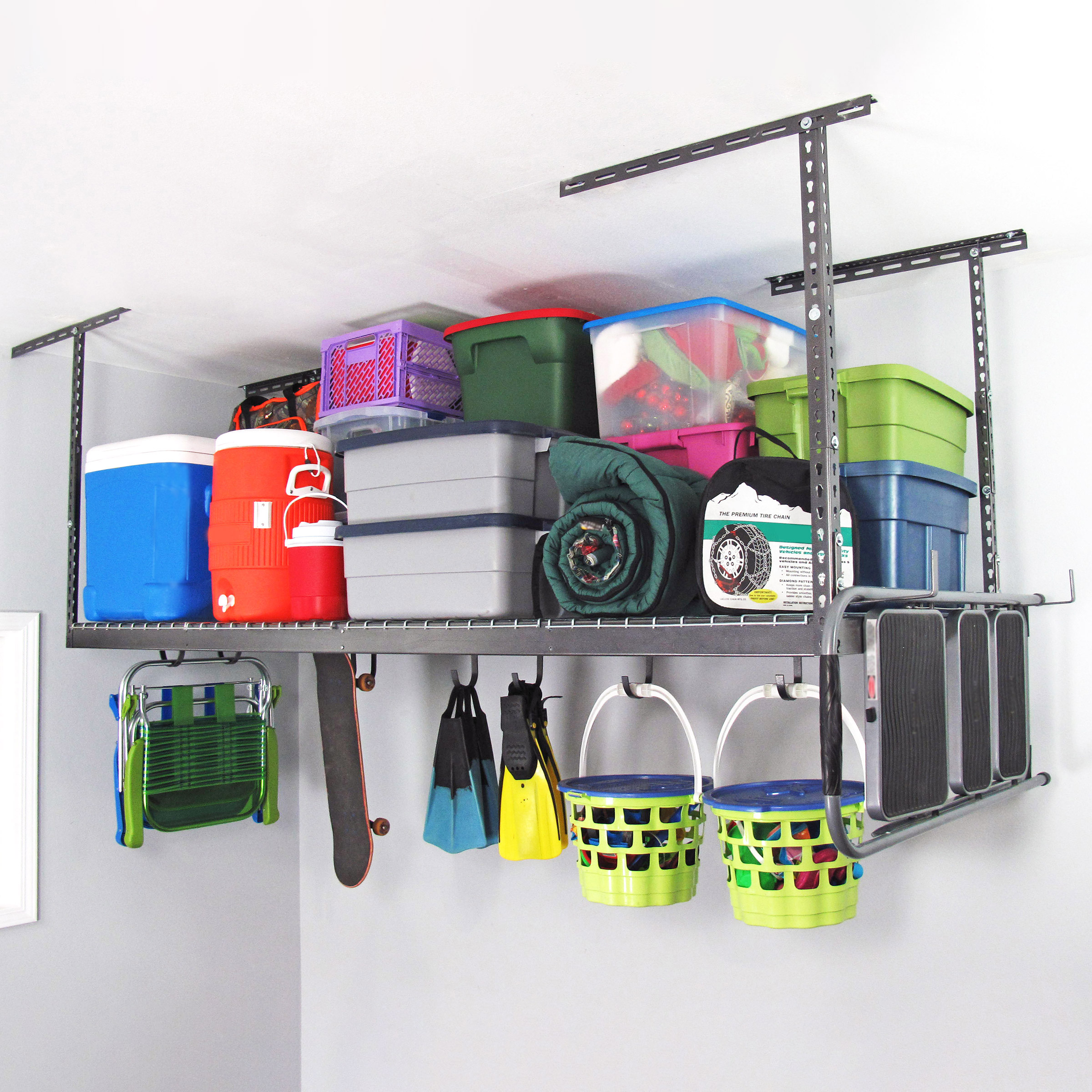 SafeRacks Overhead Garage Storage | Costco