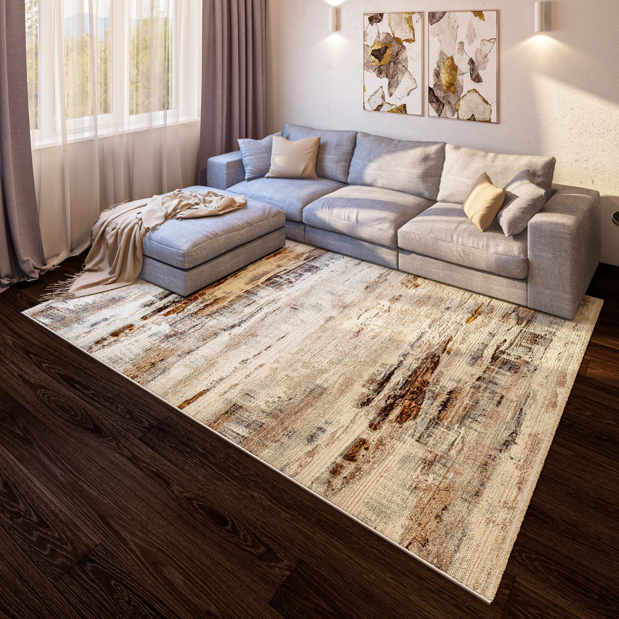 Viana Patina Collection Indoor Area Rug | Costco