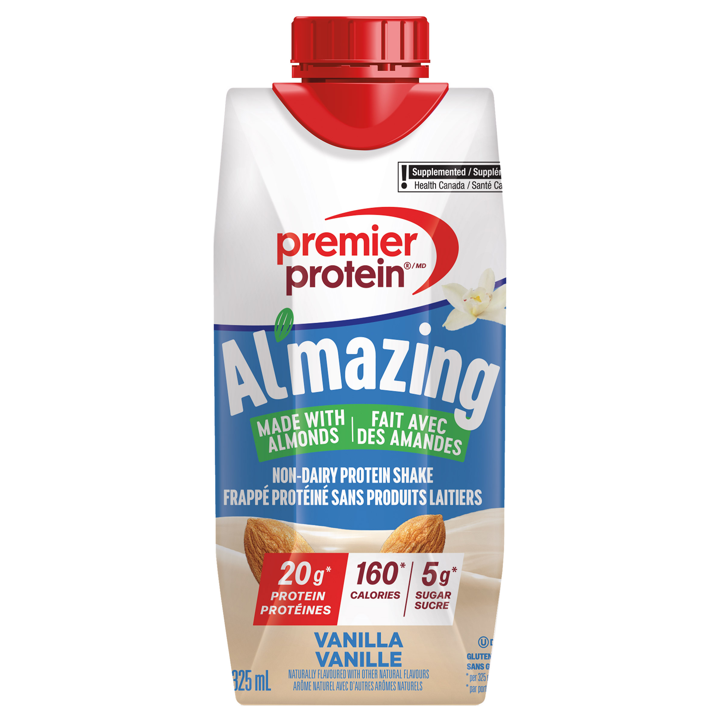 Premier Protein Al'mazing Vanilla Non-Dairy Protein Shake, 18 x 325 mL ...