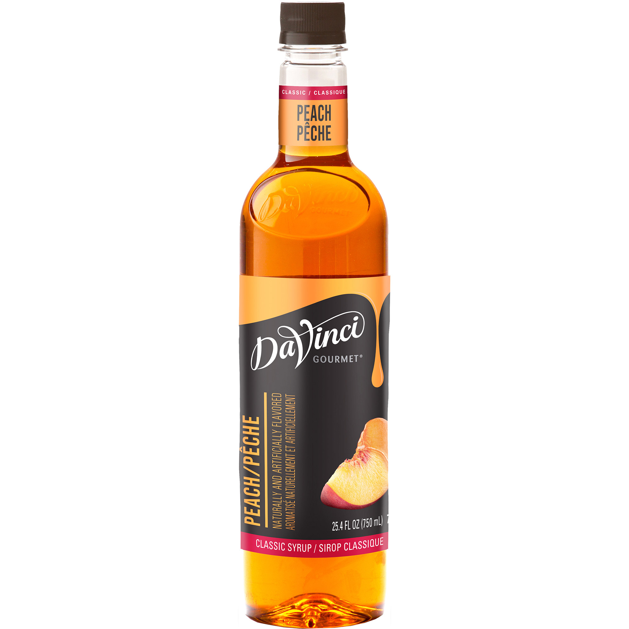 DaVinci Gourmet Peach Flavored Syrup, 25.4 fl oz | Costco