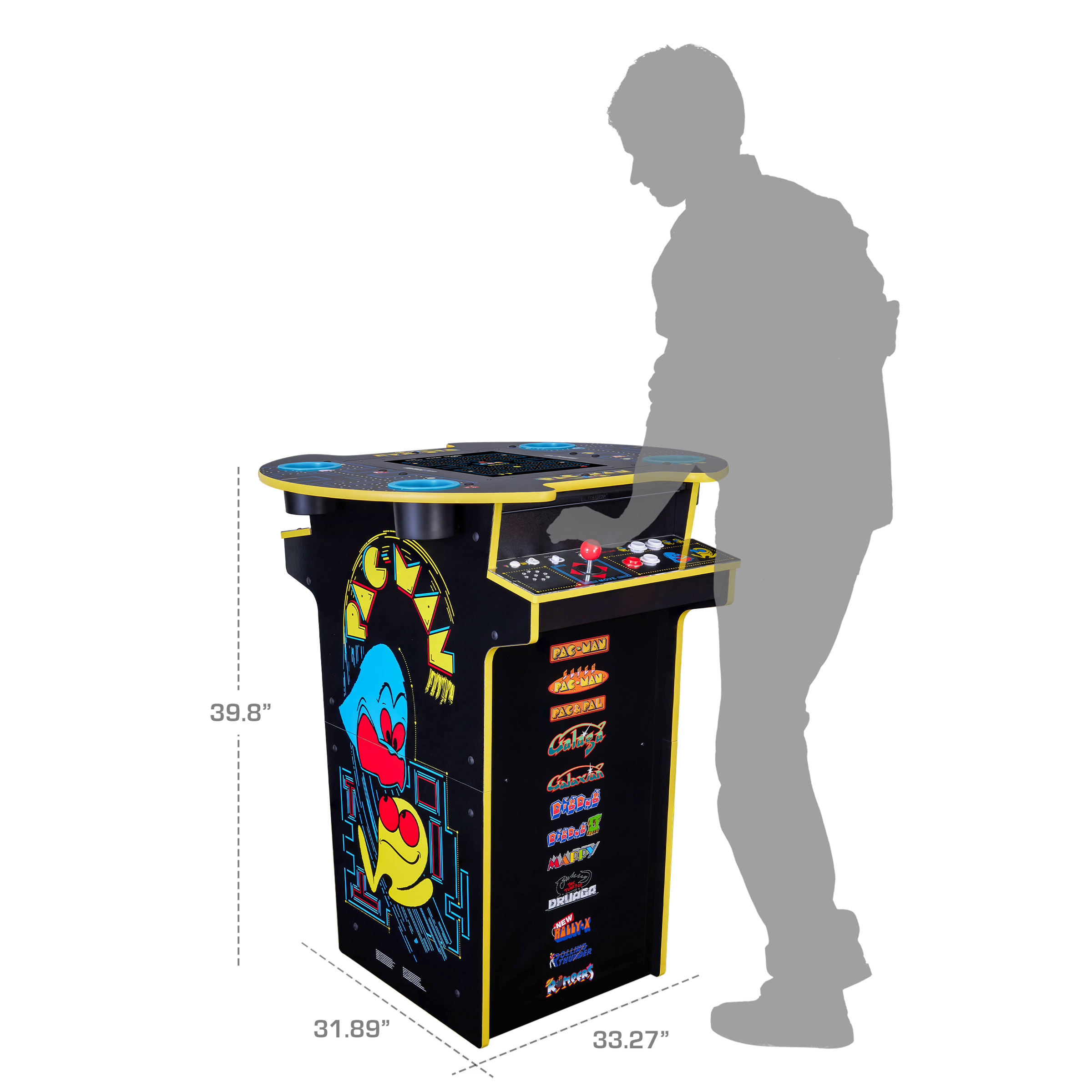 Arcade1Up PAC-MAN Pub Table Arcade Machine | Costco