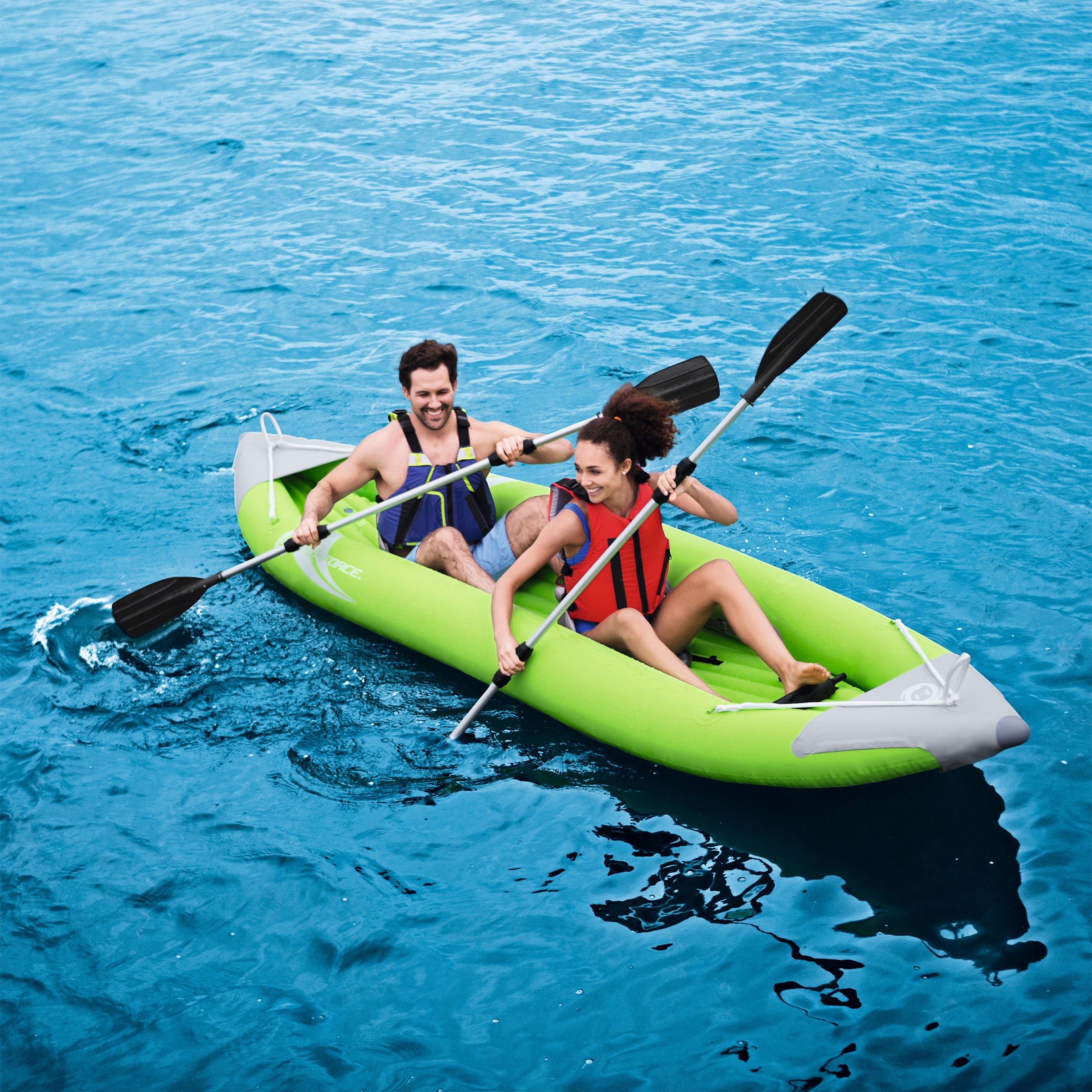 Bestway Hydro-Force 152” x 39" Inflatable Two Person Kayak | Costco