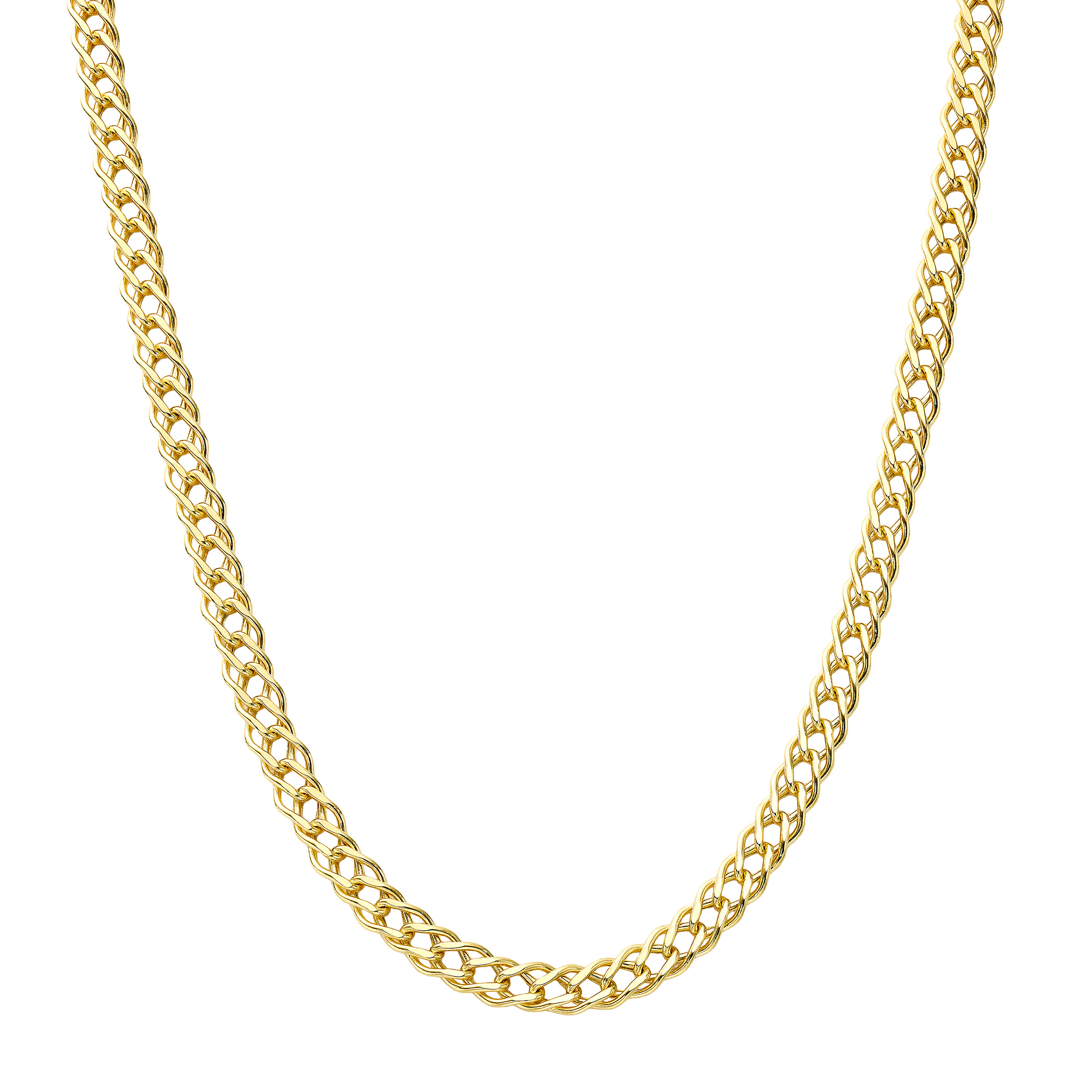 14kt Yellow Gold Double Link Chain | Costco