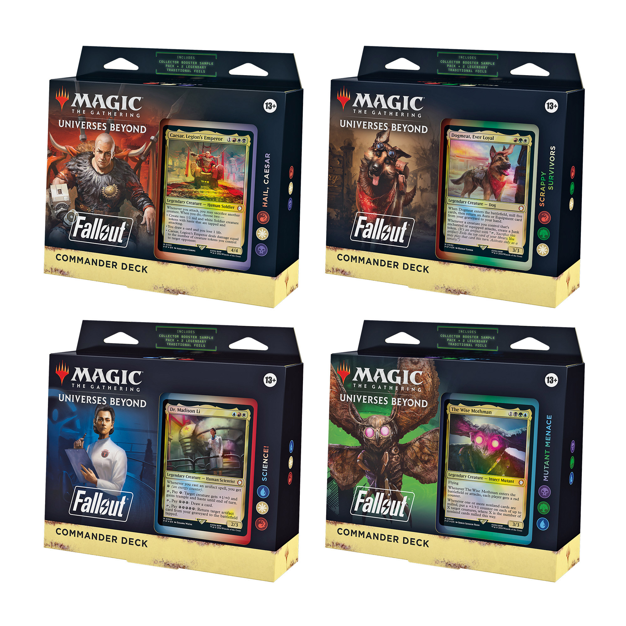 Magic: The Gathering Fallout Commander Deck Bundle | Costco
