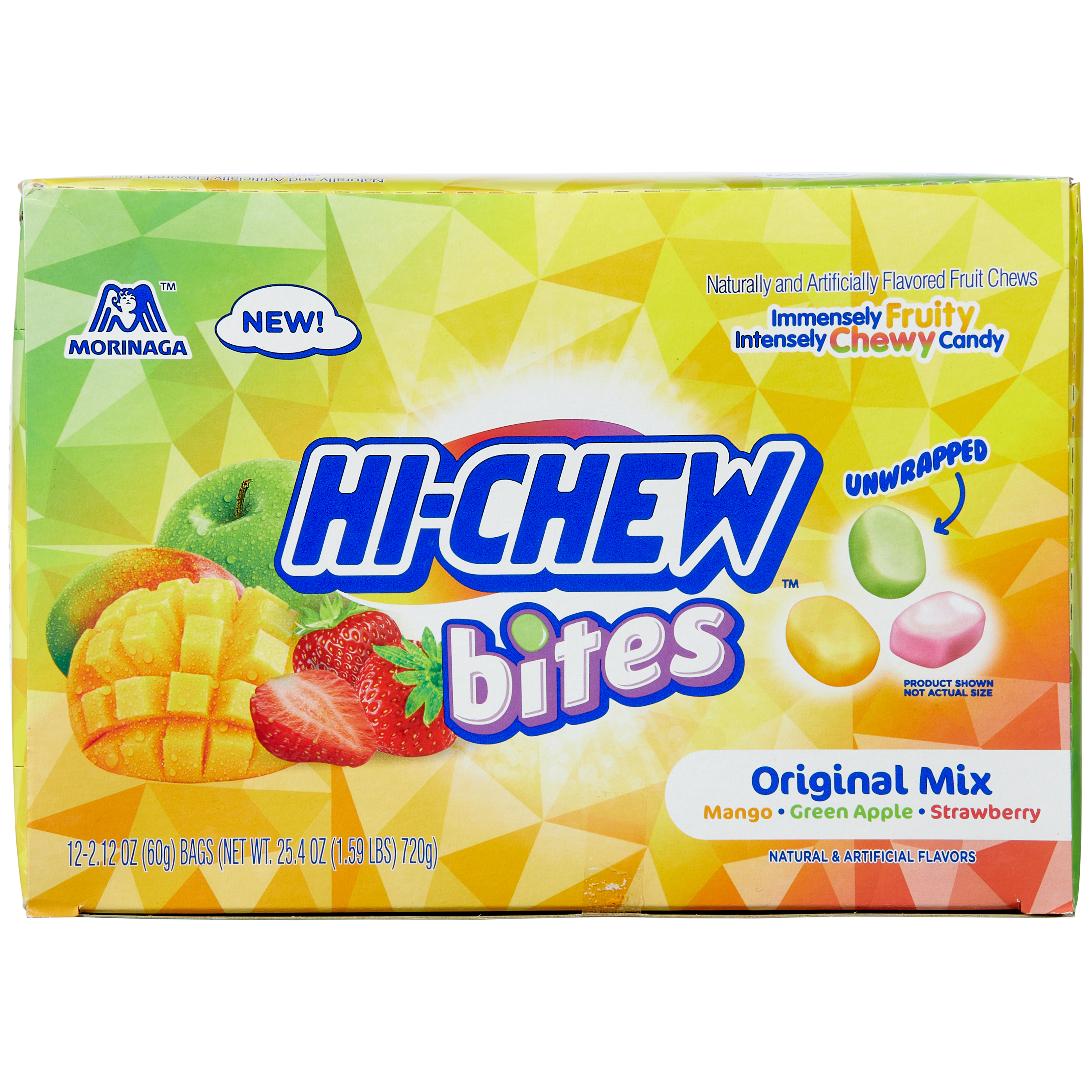 Hi-Chew Fruit Bites, Original Mix, 2.12 oz, 12 ct | Costco