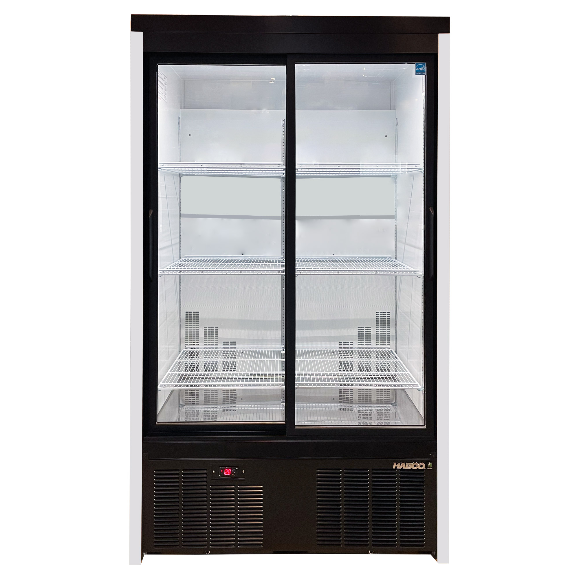 Habco White 48 in. (40 cu.ft.) Sliding Glass Door Merchandiser | Costco