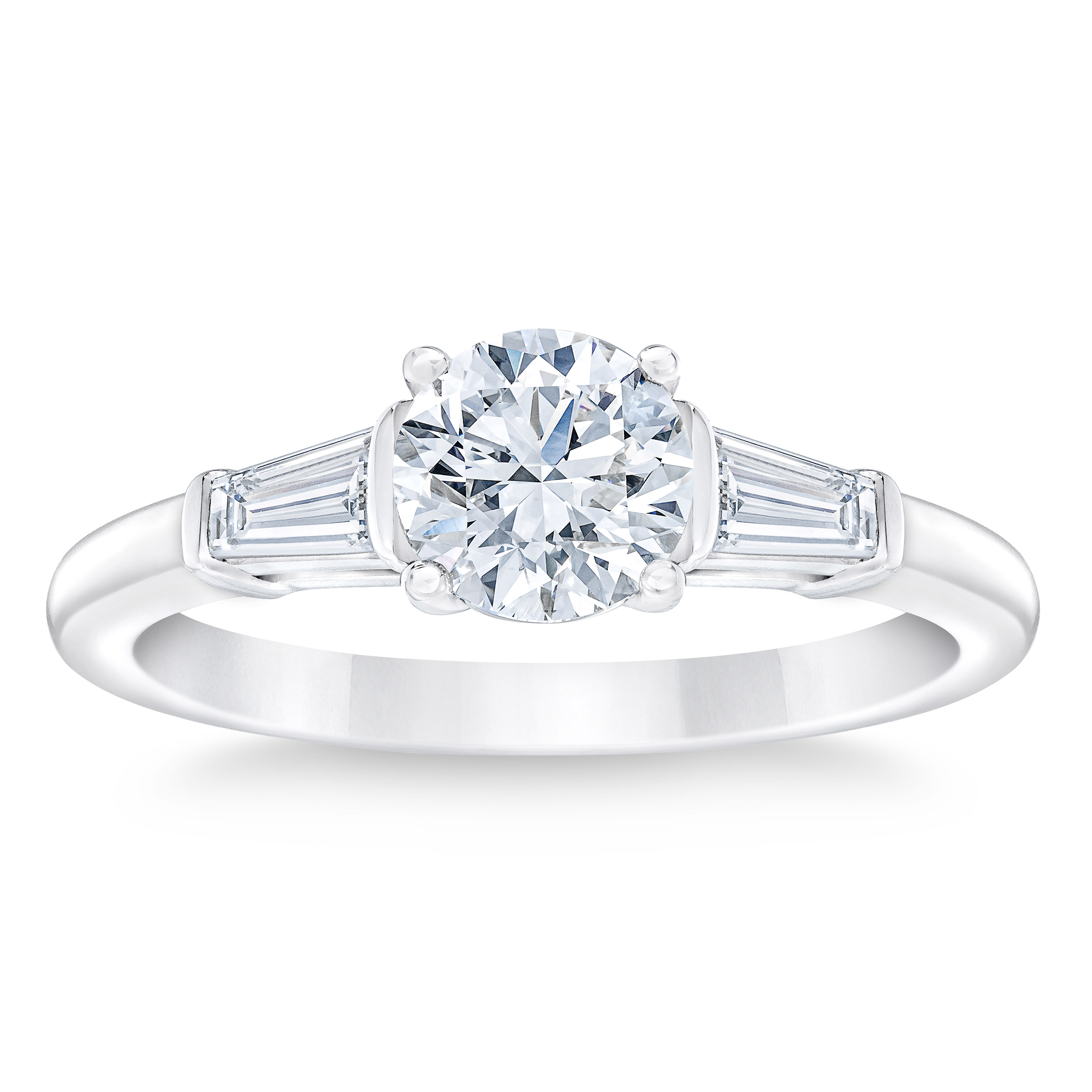 Round Three stone Rings Costco