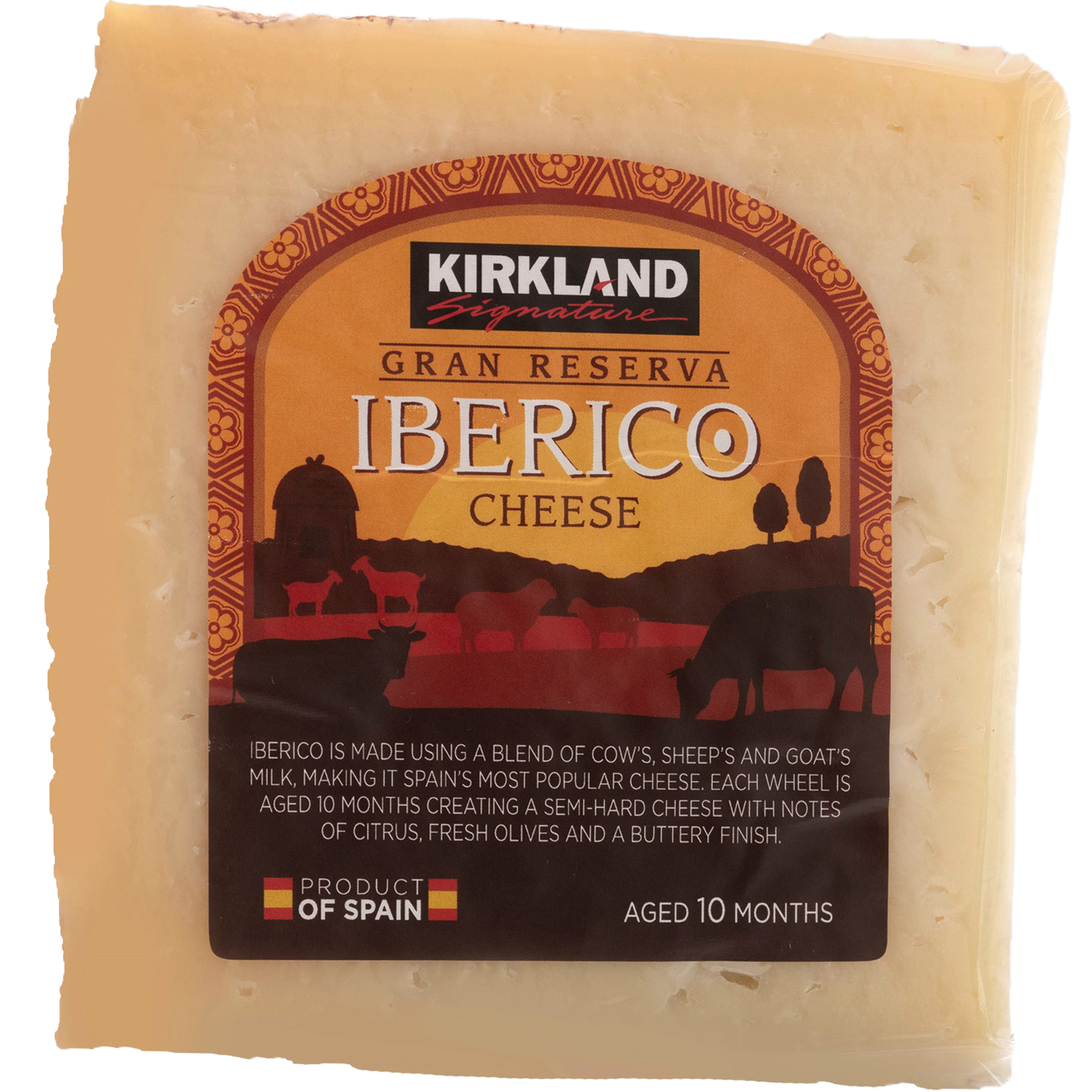 Kirkland Signature Gran Reserva Iberico Cheese, 2 lb avg wt | Costco