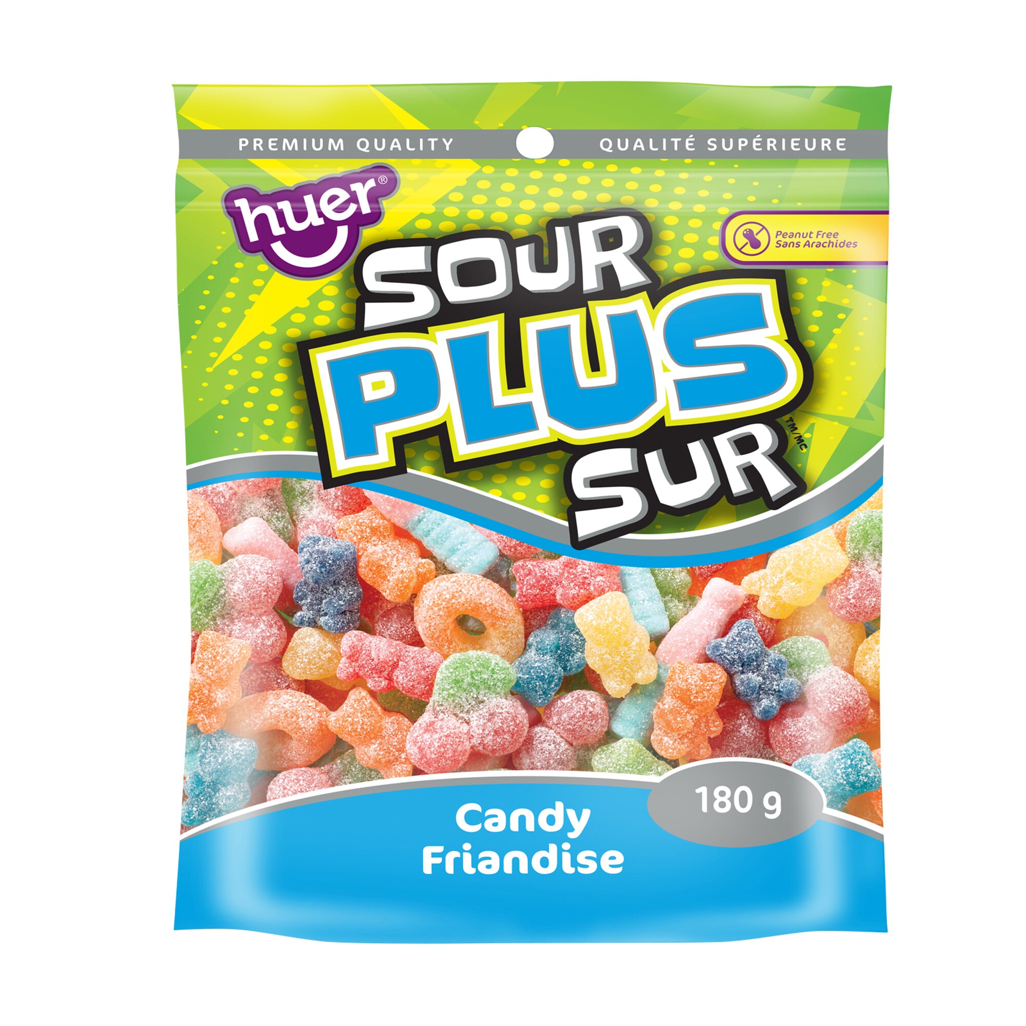 Huer Sour Plus Gummies, 12 x 180 g | Costco
