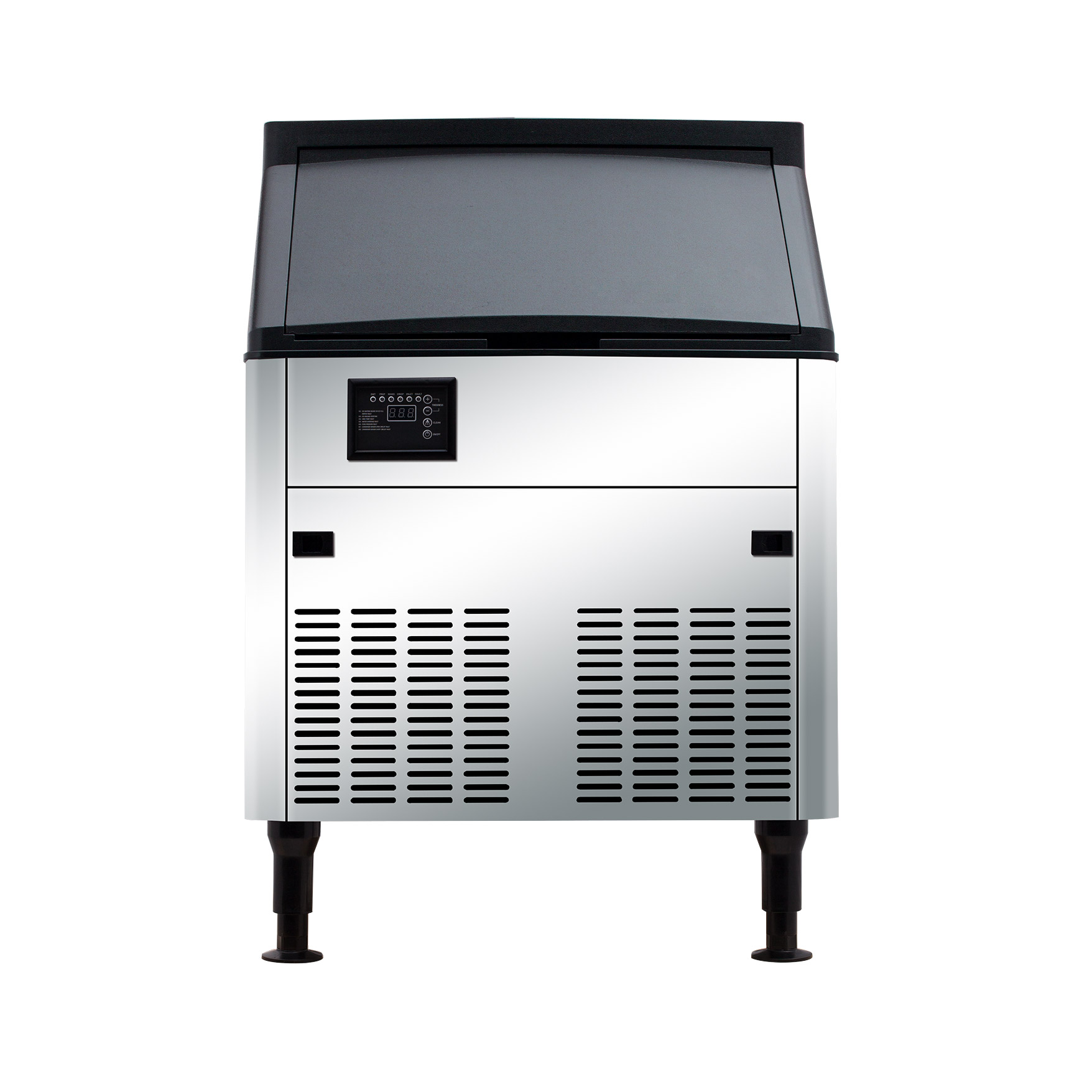 Eurodib 210 lb. Commercial Stainless Steel Undercounter Ice Machine ...