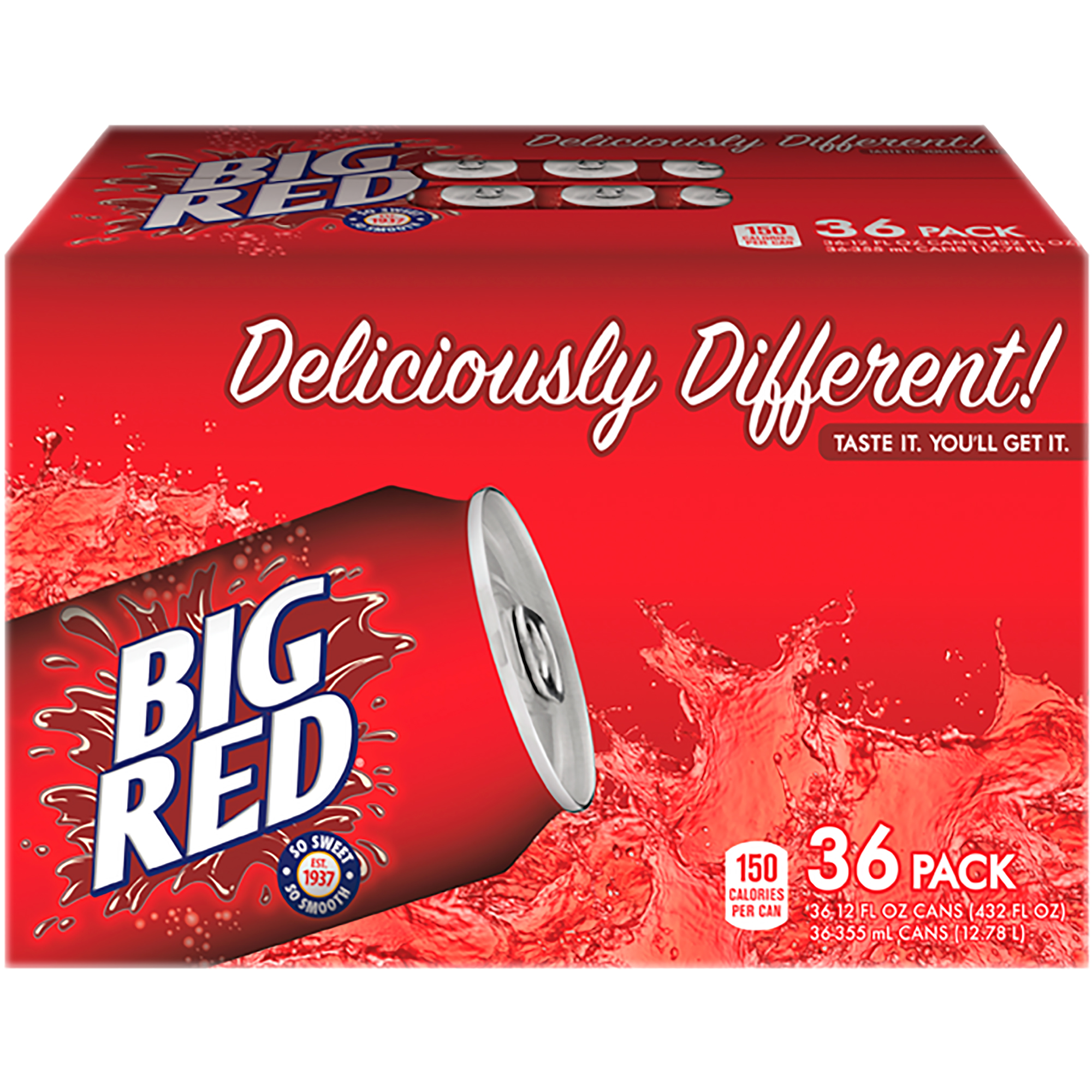Big Red Soda, 12 fl oz, 36 ct | Costco